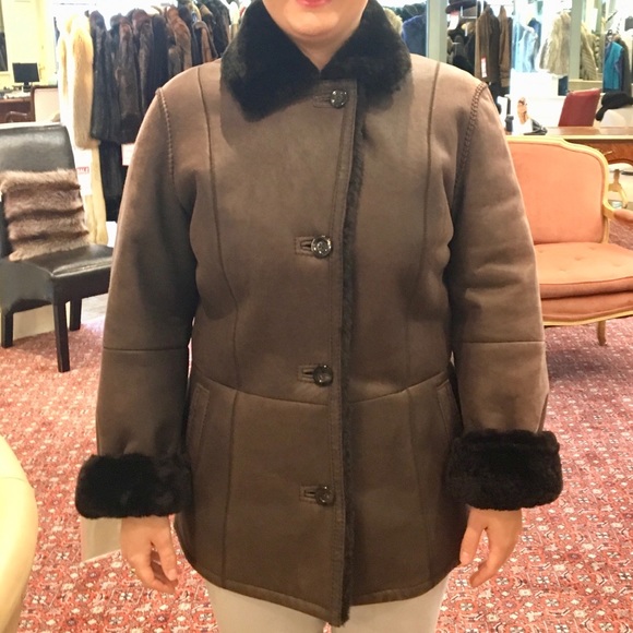 CHRIST Leather | Jackets & Coats | Christ Leather Shearling | Poshmark